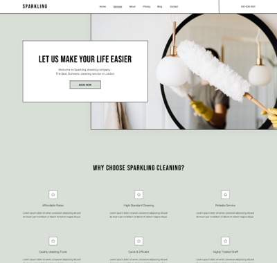 Home - Cleaning Company | Elementor Kit Library