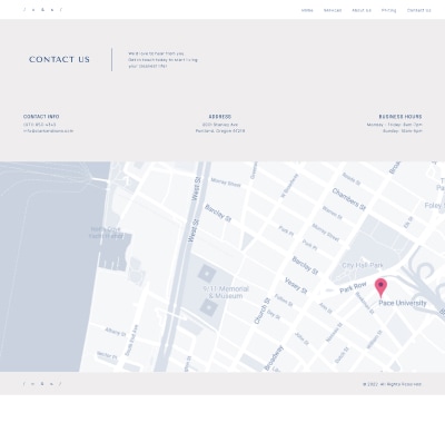 Contact Us - Dry Cleaning | Elementor Kit Library