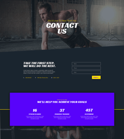 Gym - Contact - Library