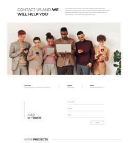 Interior Design - Contact - Library