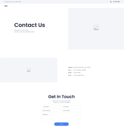 Wireframe - Contact 1 - Library