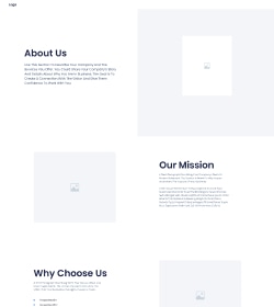 Wireframe - About 4 - Flexbox - Library