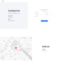 Wireframe - Contact 5 - Flexbox - Library