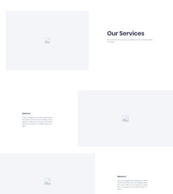 Wireframe - Services 1 - Flexbox - Library